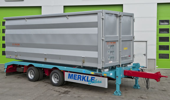 Container trailer - Multi-Carrier - Hüffermann Transportsysteme GmbH ...