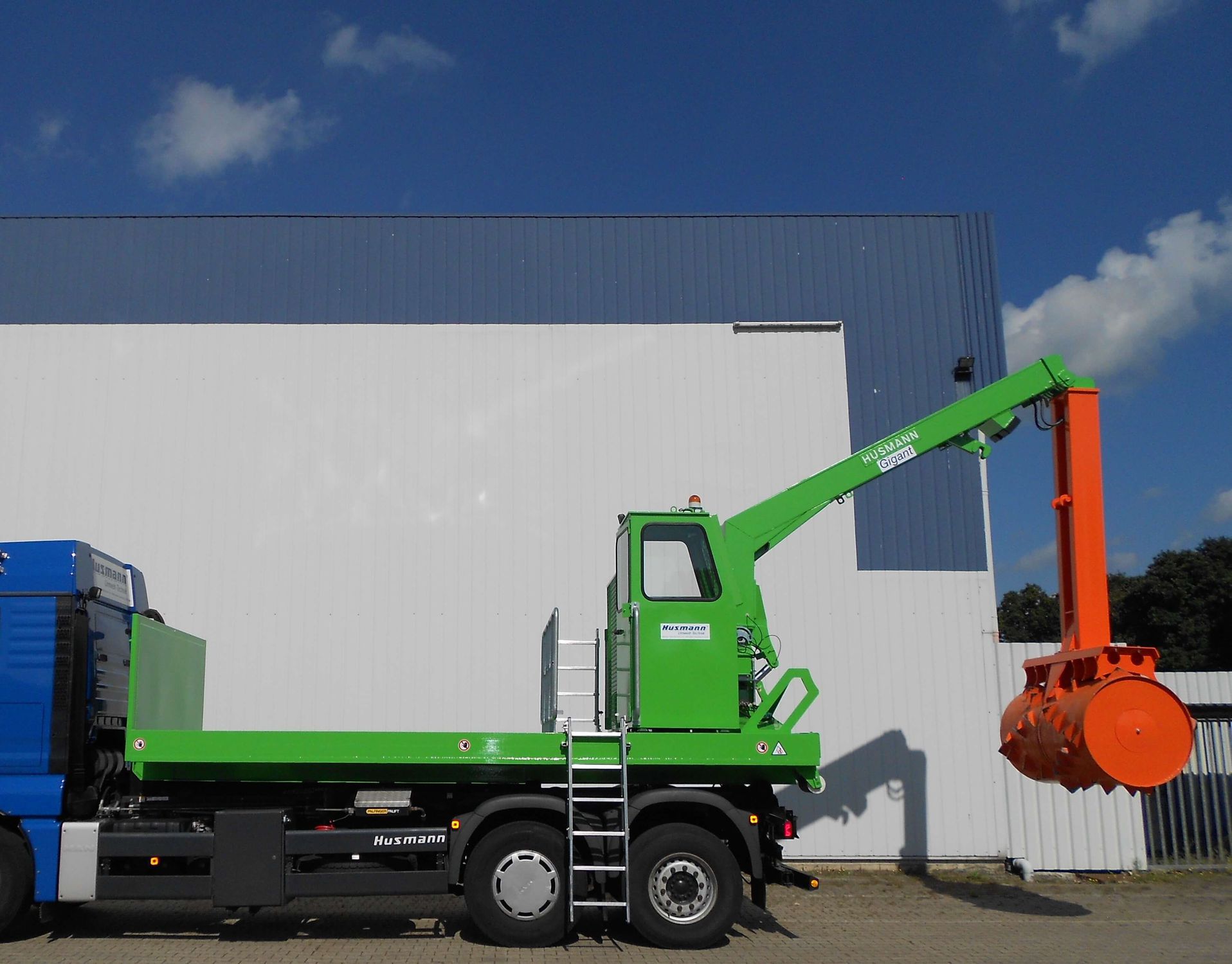 Mobile waste compactor - GT-TM 1750 - Husmann Umwelt-Technik