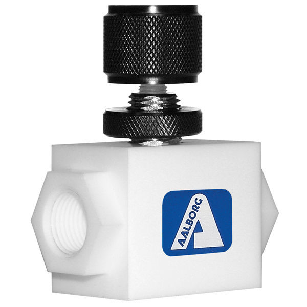Needle valve - VT6 - Aalborg Instruments - shut-off / PTFE / industrial