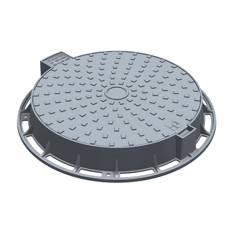 Cast iron manhole cover - DURO 600 - HYDROTEC Technologies AG