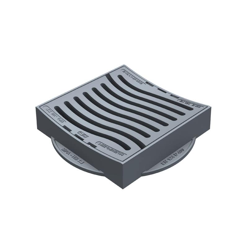 Cast iron gully top - DONAU - HYDROTEC Technologies AG