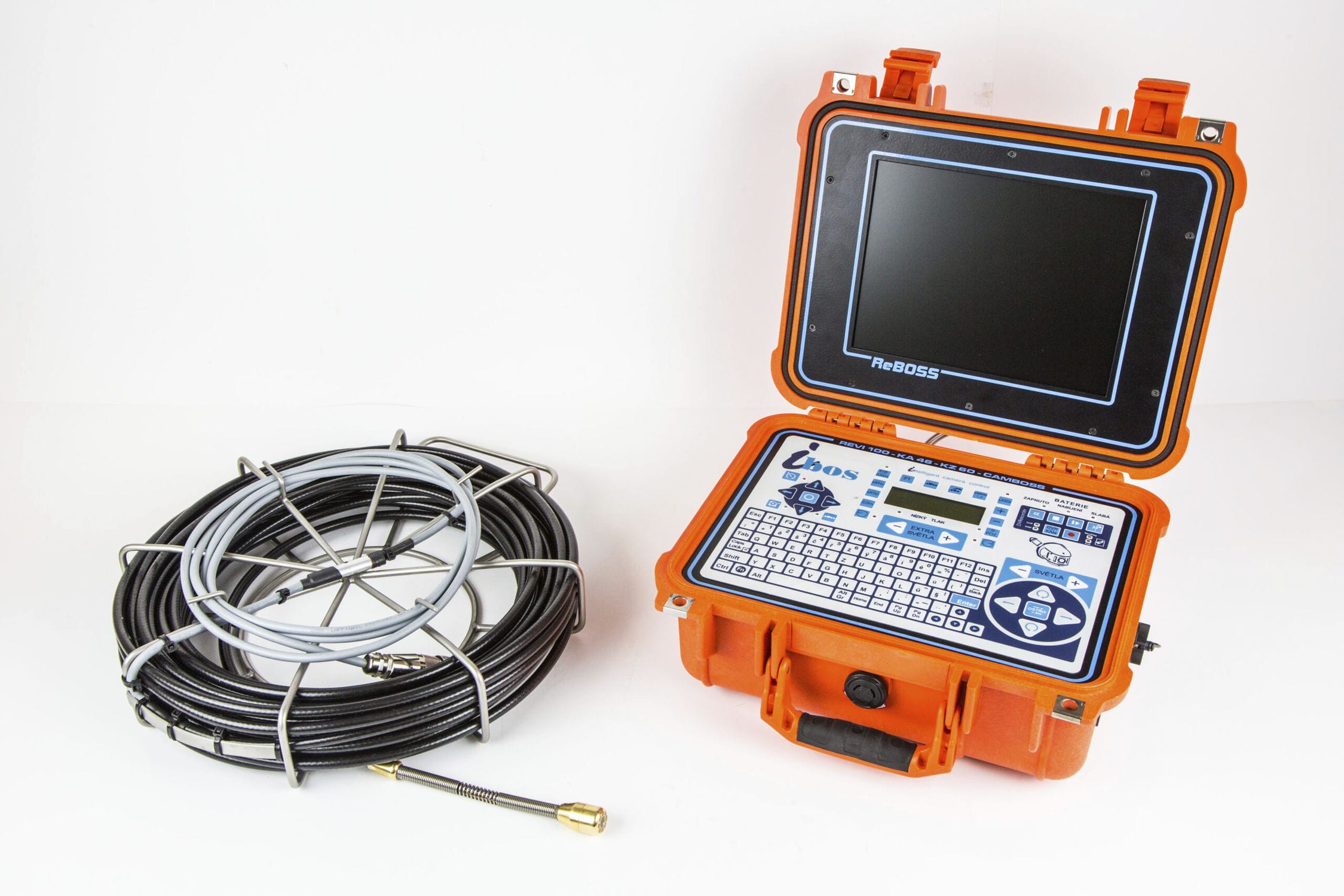 Pipe inspection camera system - REVI 90 - I.B.O.S. EU a.s. - for sewage ...