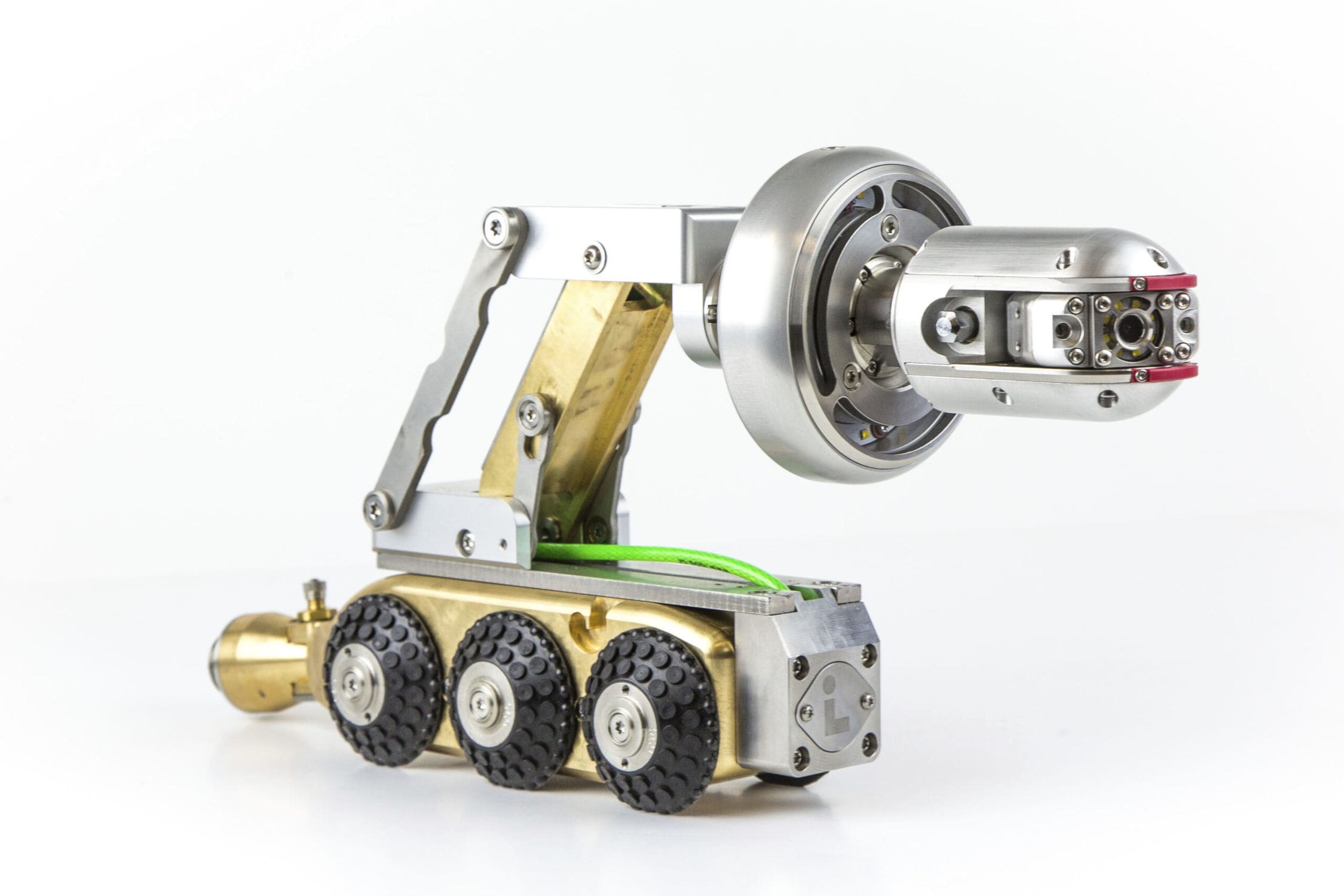 Wheeled inspection crawler - CAMBOSS 100 - I.B.O.S. EU a.s. - for pipes