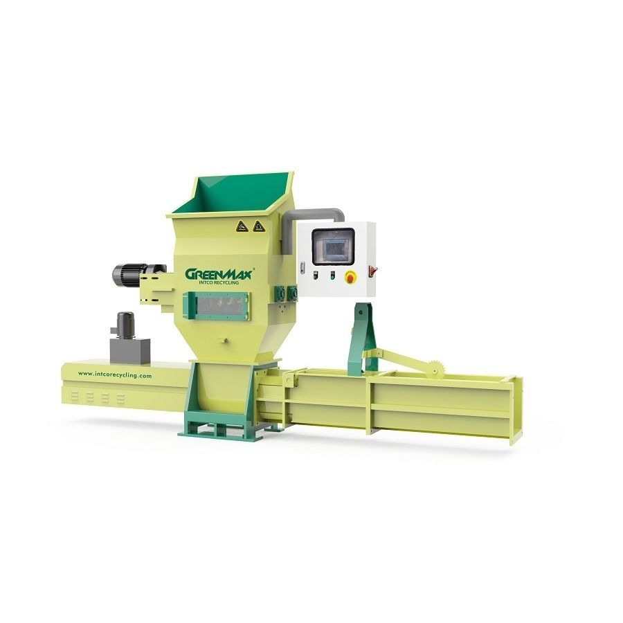 Stationary waste compactor - APOLO C100 - INTCO Recycling - screw