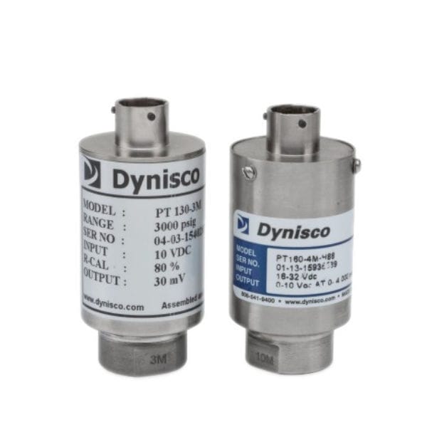 Relative pressure transducer - PT130 - Dynisco - stainless steel / rugged / process