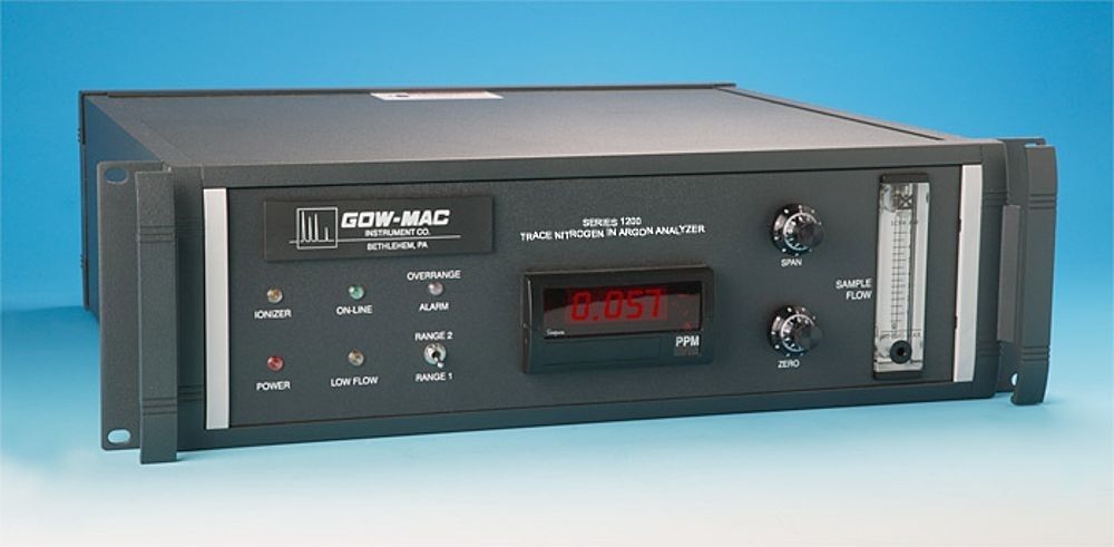 Argon analyzer - 0 - 200 ppm | 1200 series - GOW-MAC Instrument Co ...
