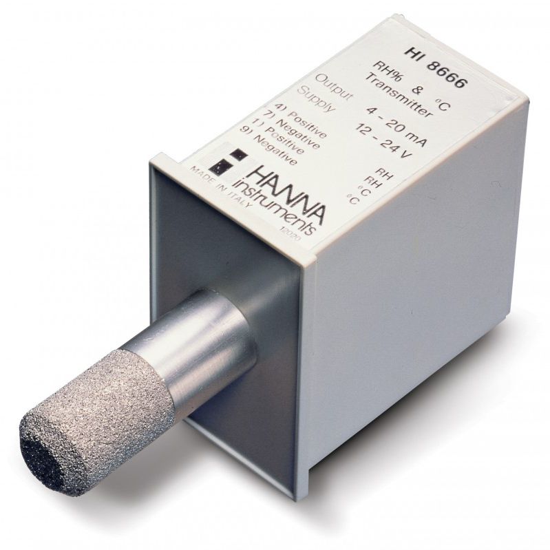 Relative humidity transmitter - HI8666 - Hanna Instruments - wall-mount ...