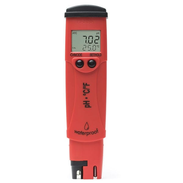 Temperature tester - HI98128 - Hanna Instruments - pH / portable / digital