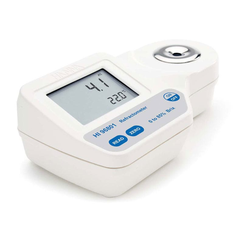 Digital refractometer - HI96801 - Hanna Instruments - portable / for ...