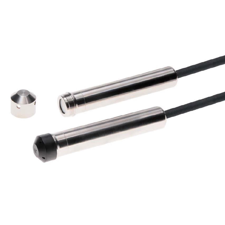 Hydrostatic level transmitter - 711 - HUBA CONTROL - for water / 4-20 ...