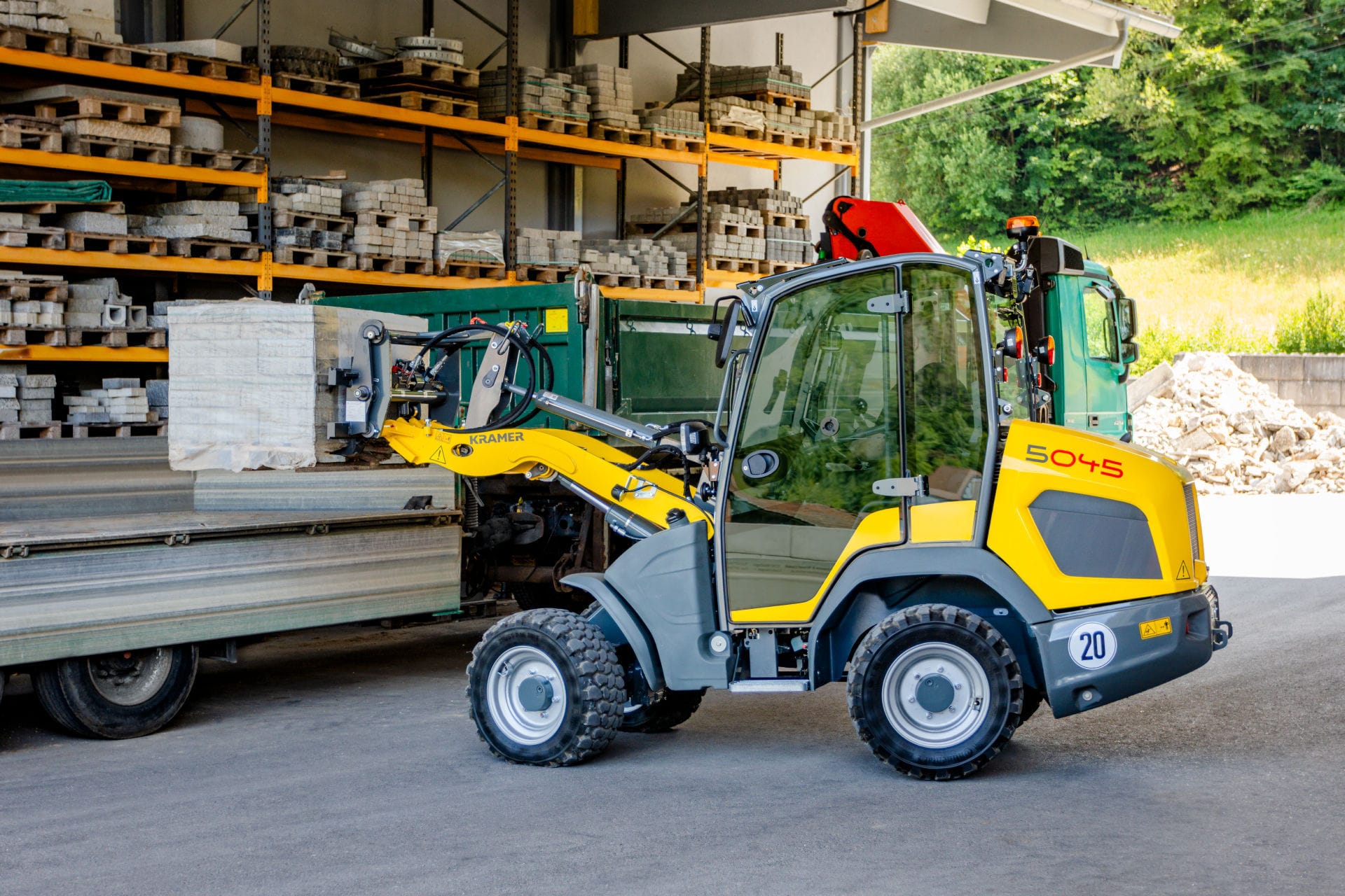 Wheeled loader - 5045 - Kramer-Werke GmbH - articulated / diesel