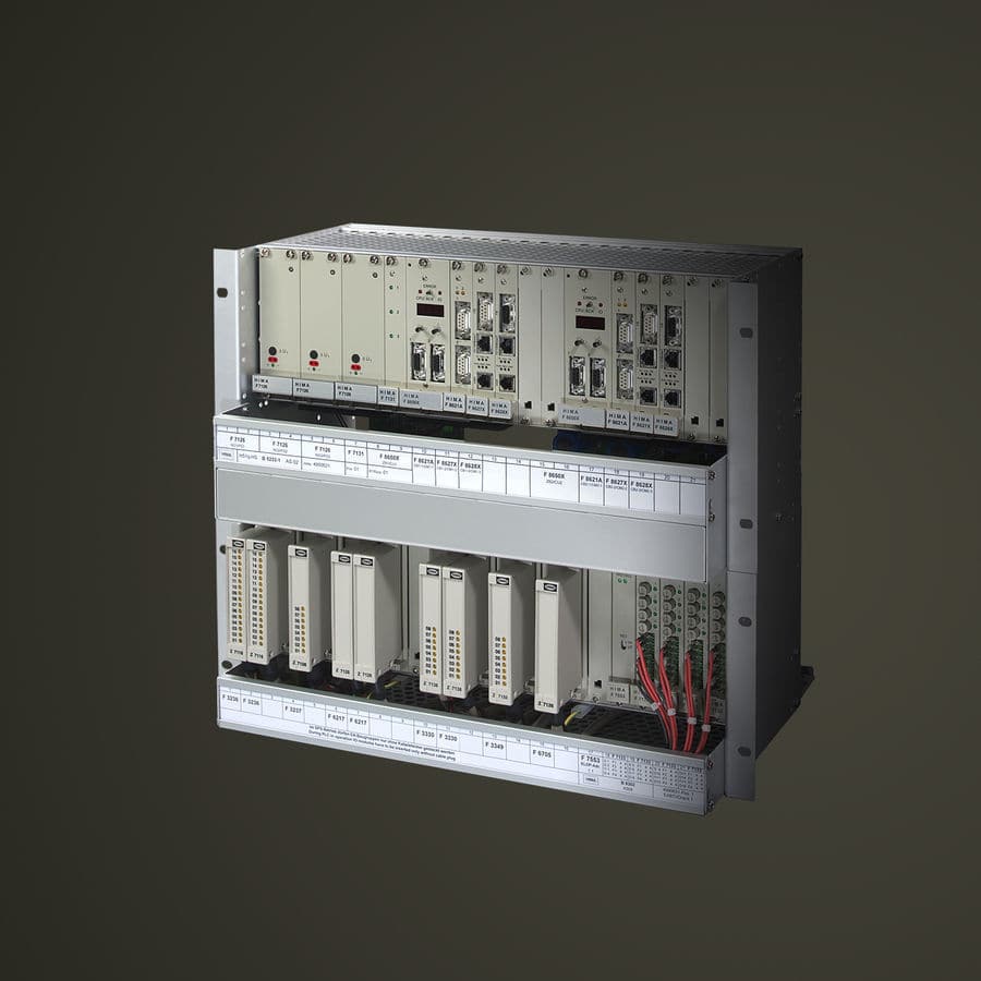 DIN rail programmable logic controller - HIQuad - HIMA - for fieldbus ...