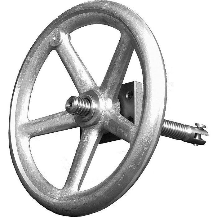 Manual valve actuator - H - Lohse GmbH, Maschinenbau - rotary / with ...