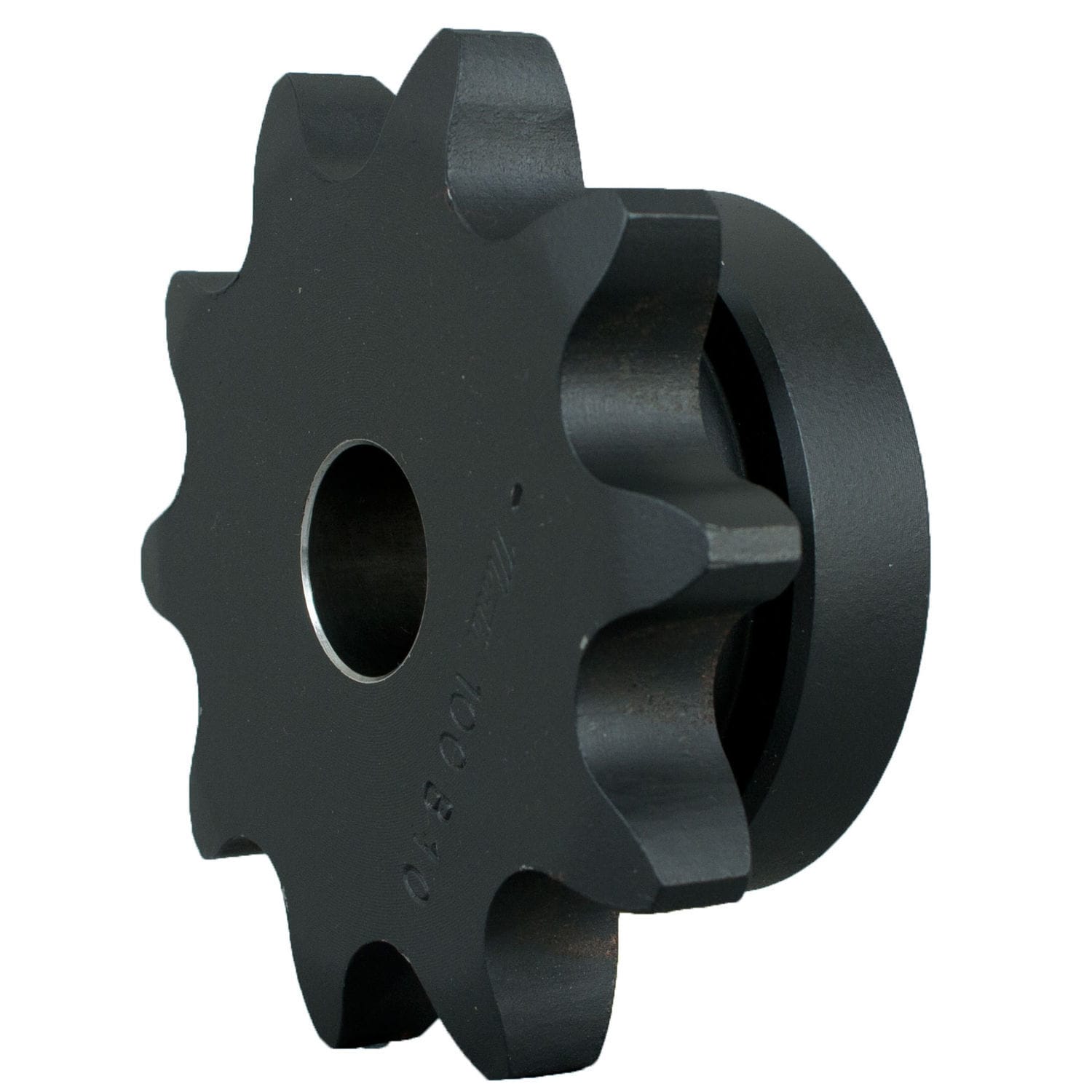 Straight-toothed sprocket wheel - 100B10 - MARTIN SPROCKET & GEAR - hub