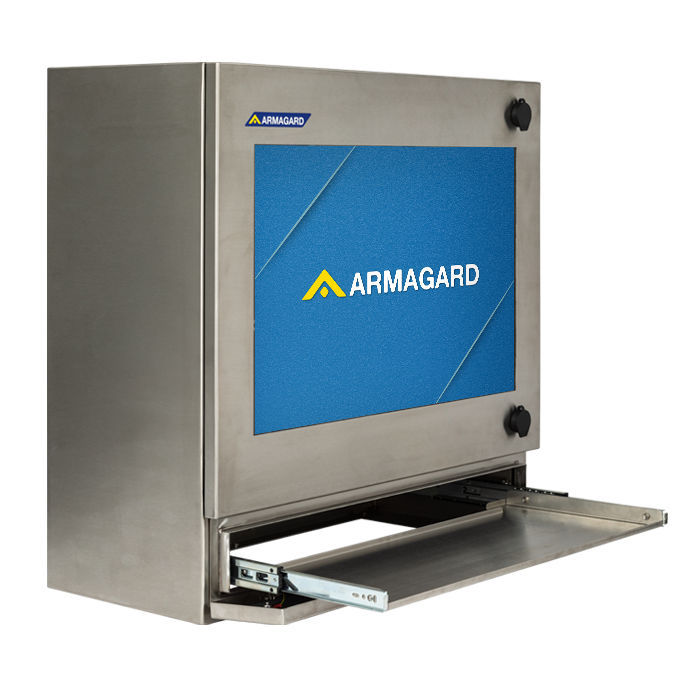 Desktop computer enclosure - SENC-500 - Armagard Ltd - surface mounted ...