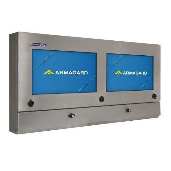 Wall-mount enclosure - SENC-500D - Armagard Ltd - for desktop computers ...