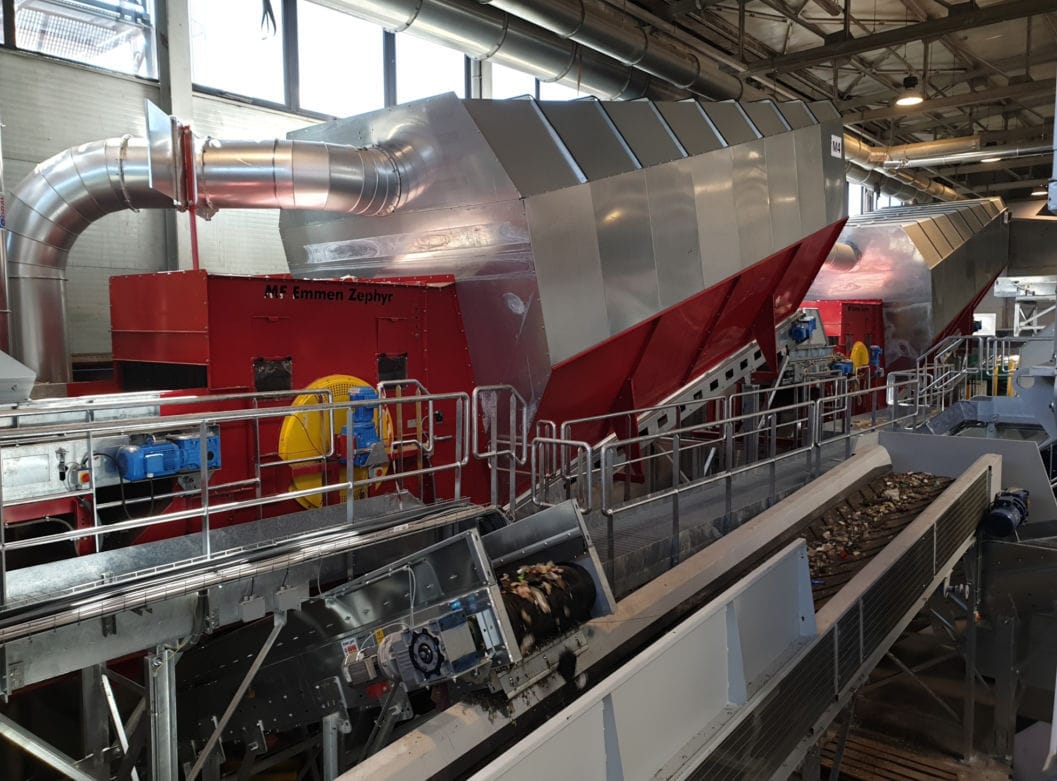 Air separator - MF EMMEN - waste / plastic / paper