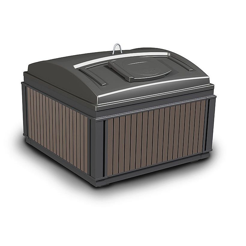 Urban waste container - MolokDomino® - Molok Oy - HDPE / in-ground ...