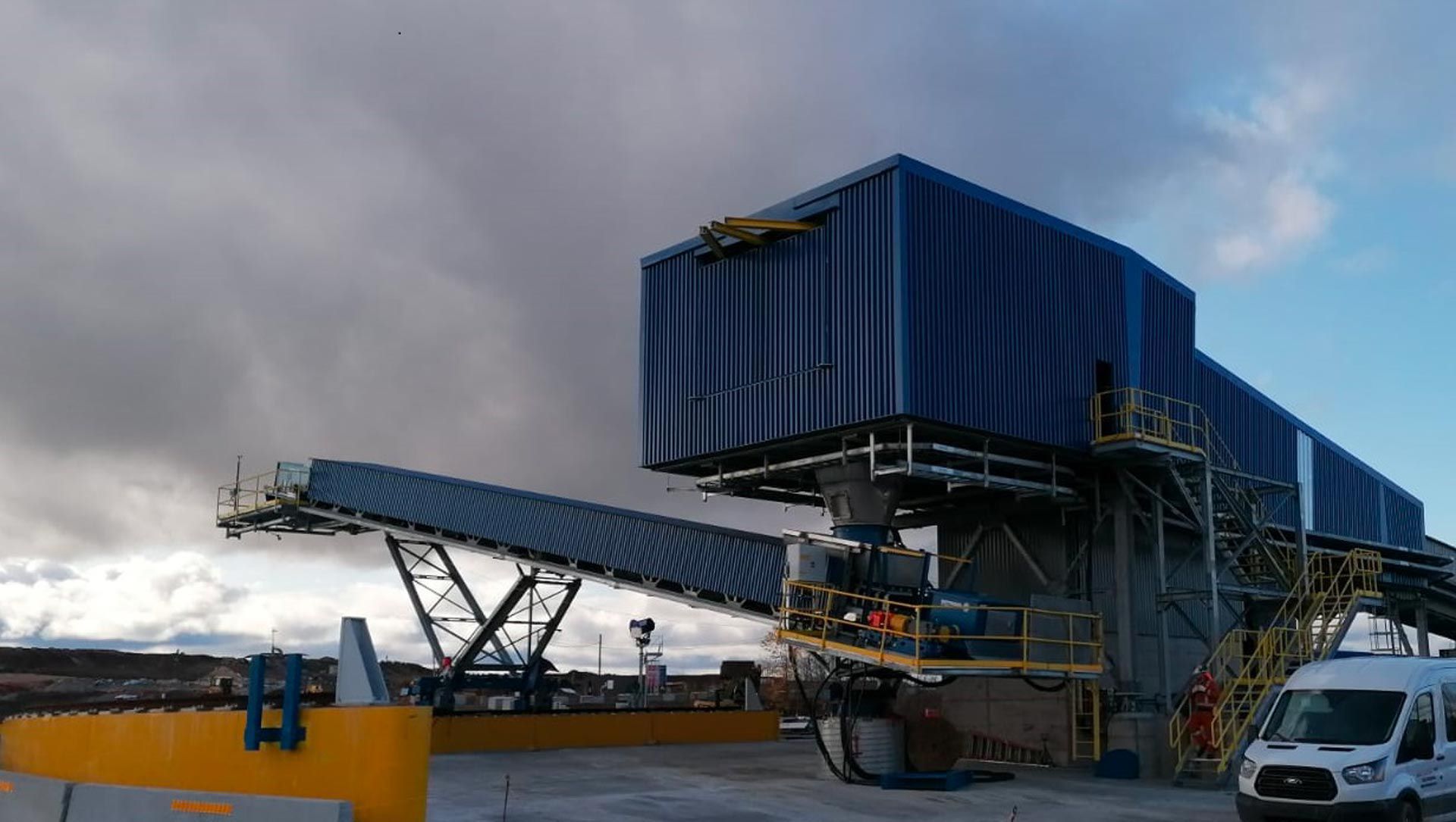 Bulk material stacker - MOTRIDAL S.p.A. - for mining equipment / coal ...