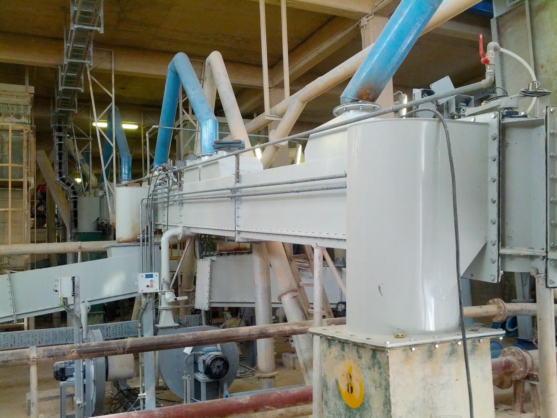 Transport conveyor system - MOTRIDAL S.p.A. - for bulk materials