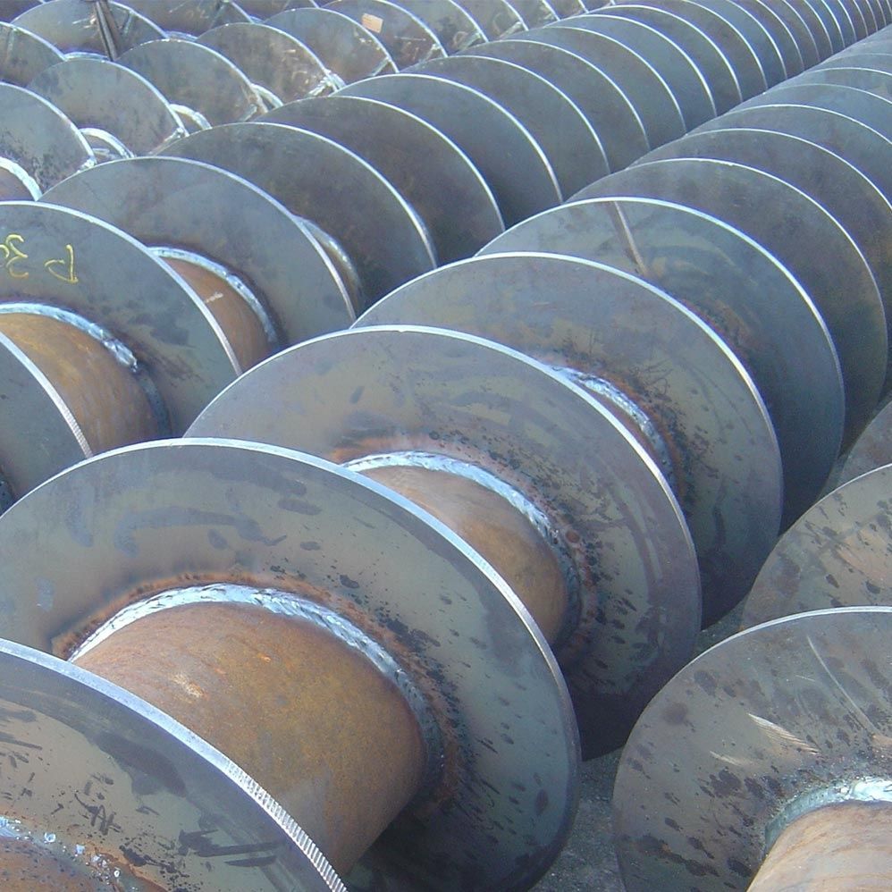 Continuous auger - MOTRIDAL S.p.A. - helical / horizontal