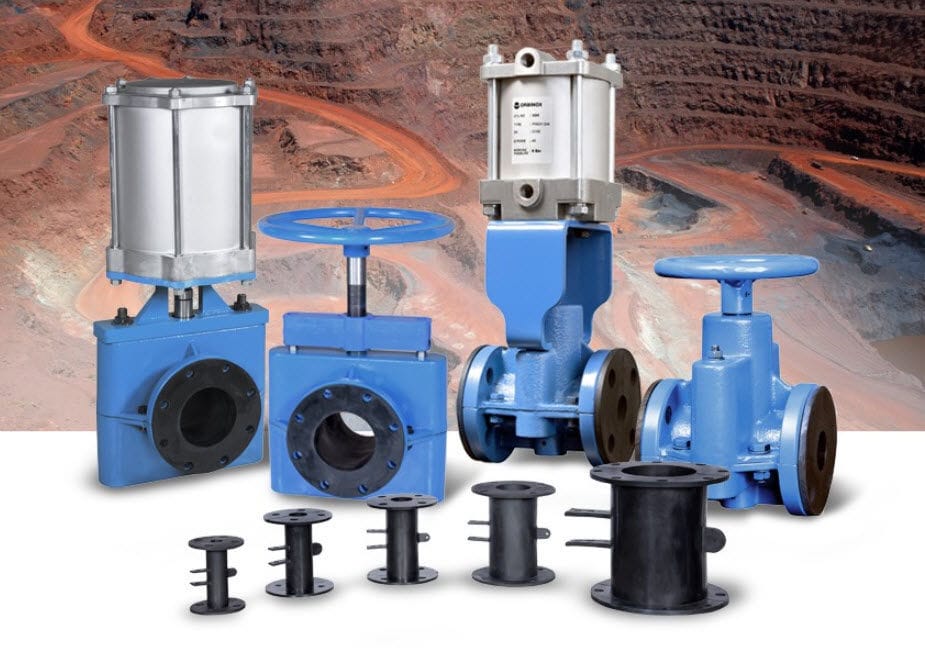 Pinch valve - ORBINOX - pneumatic / electric / hydraulic