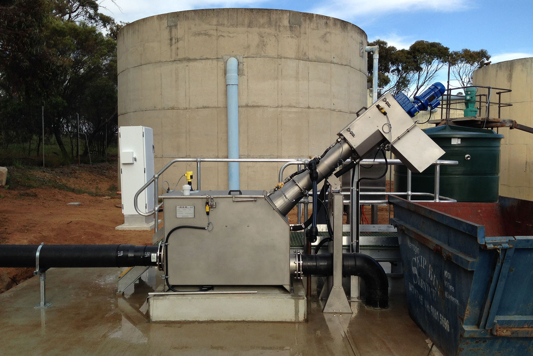 Mechanical waste water treatment - RSPC - R.E.M. SRL International ...