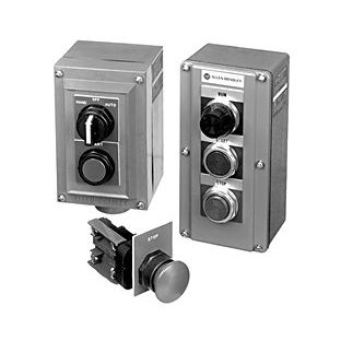 Sealed push-button switch - 800R - Allen-Bradley - for hazardous locations