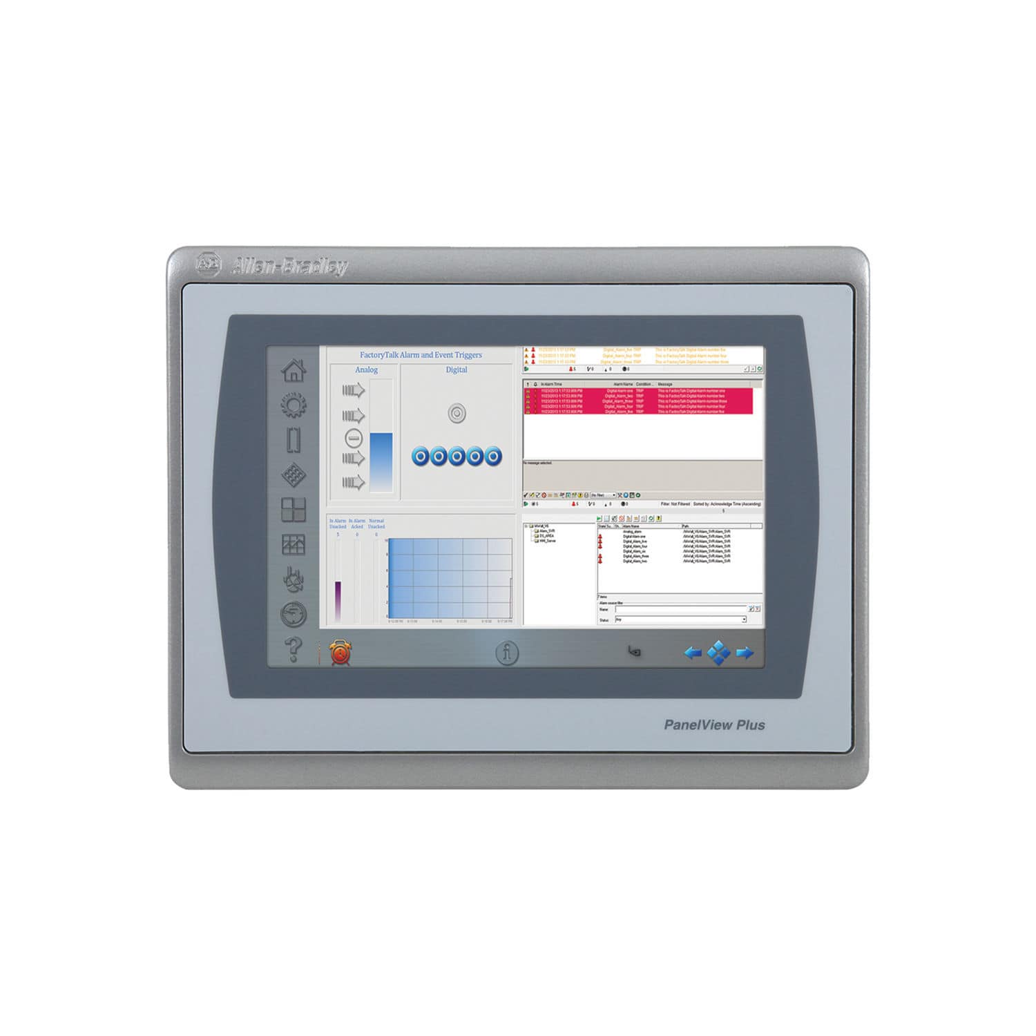 Terminal with touchpad - 2711P PanelView™ Plus 7 - Allen-Bradley ...