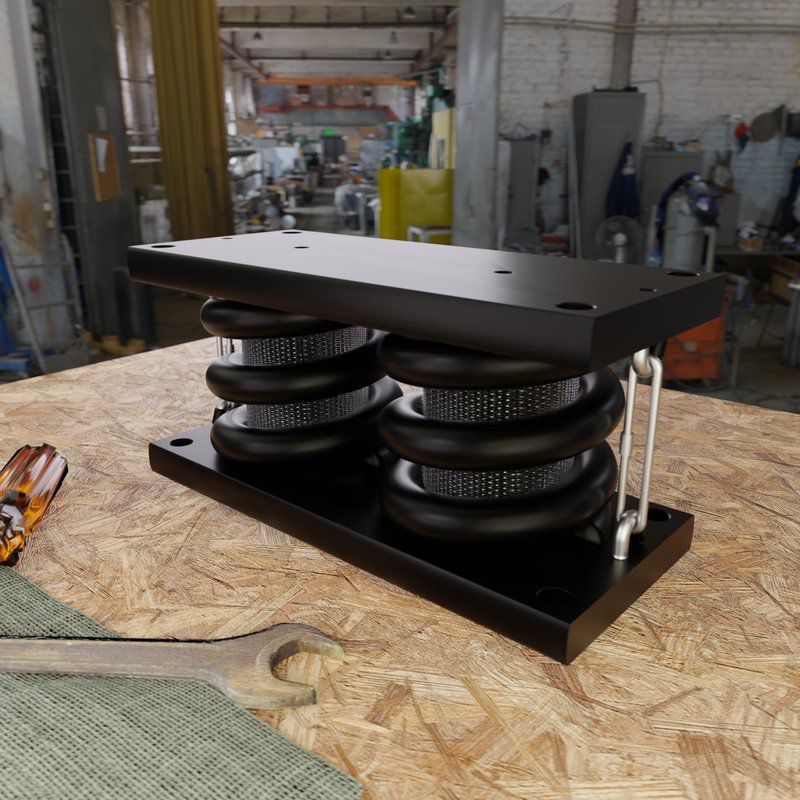 Spring damper anti-vibration mount - RG+ Schwingungstechnik GmbH ...