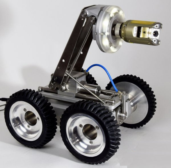 Wheeled inspection robot - FW100CT.2 - RICO Umwelttechnik GmbH - remote ...