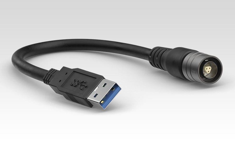 Signal cable assembly - Fischer Connectors - USB 3.0 / HDMI / video