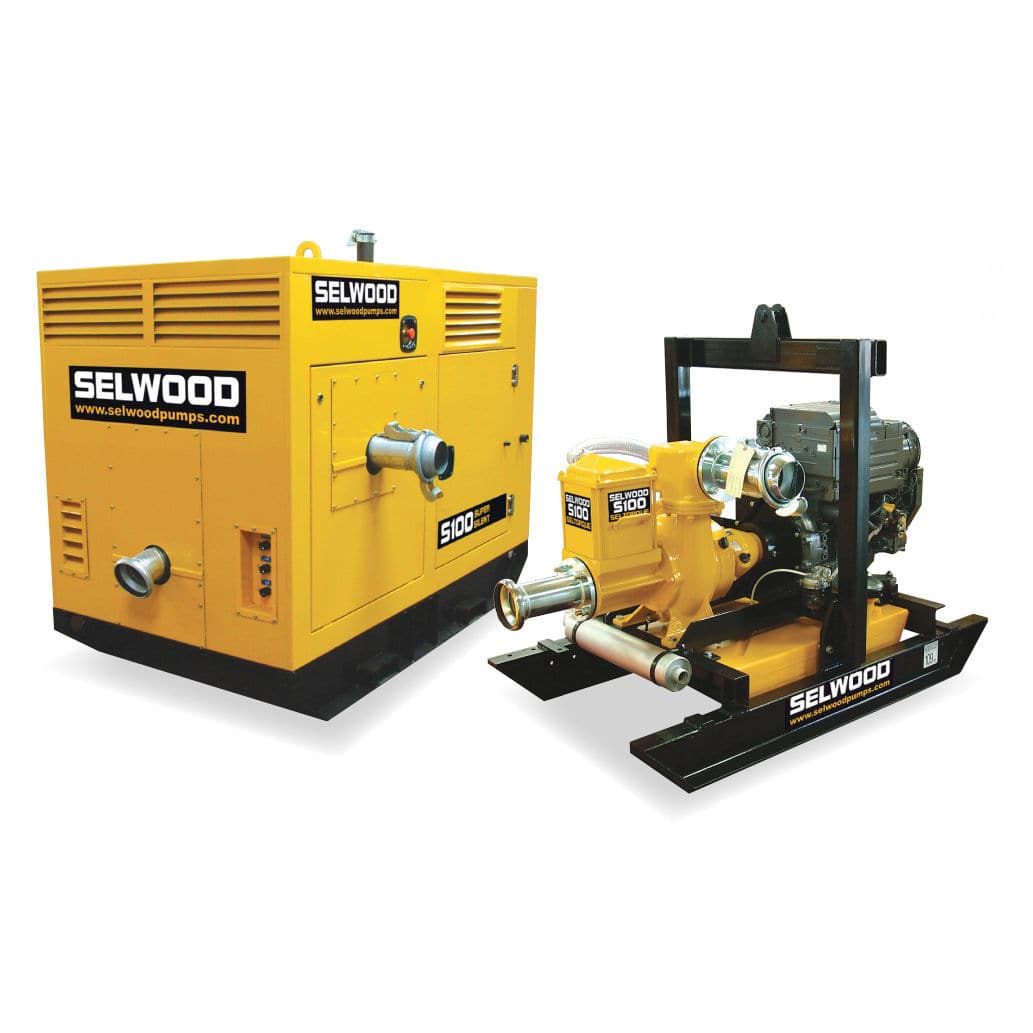 Vortex pump - S100 - Selwood - slurry / diesel engine / self-priming