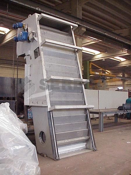 Step screen - GNAFO - SERECO - for wastewater treatment / fine