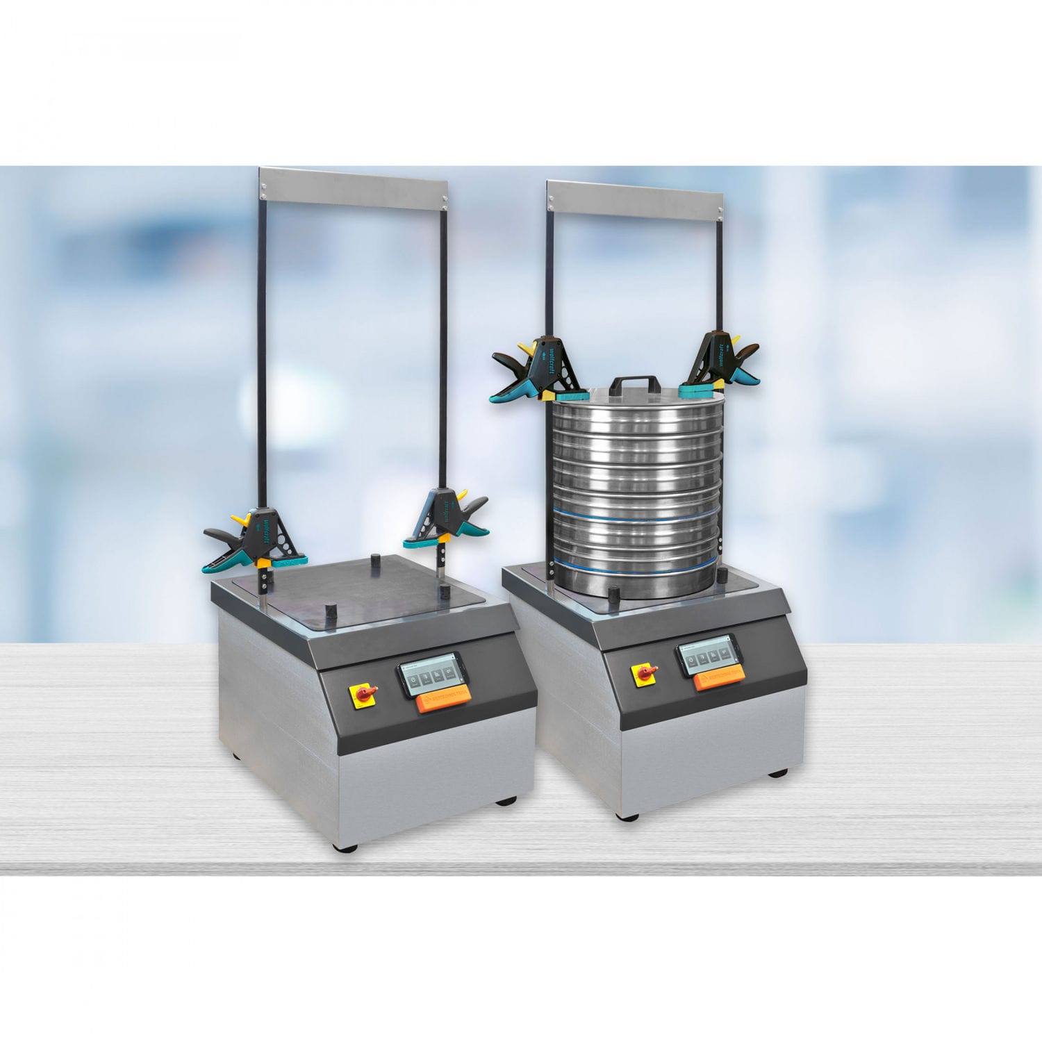 Dry sieving sieve shaker - ASM 400 - SIEBTECHNIK GMBH - for wet sieving ...