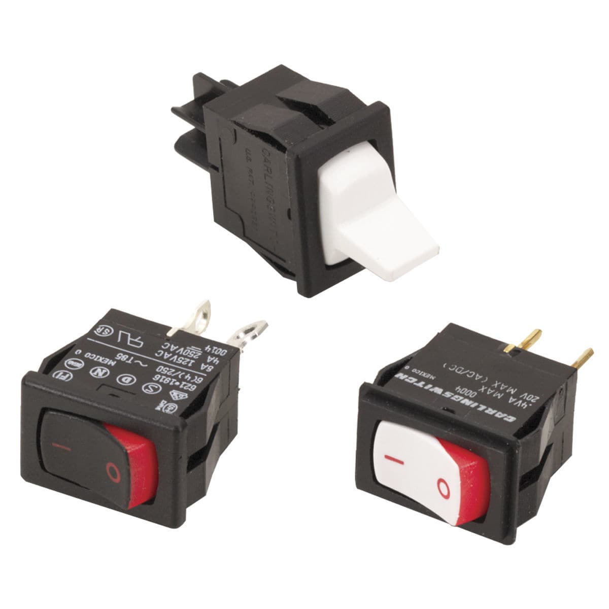 Rocker switch - 611/621 series - Carling Technologies - bipolar ...