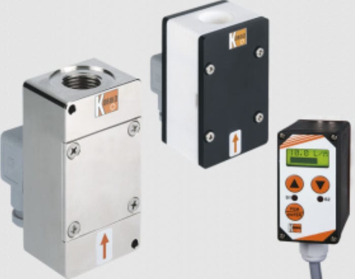Vane flow meter - DFT - KOBOLD Messring GmbH - volume / for water ...