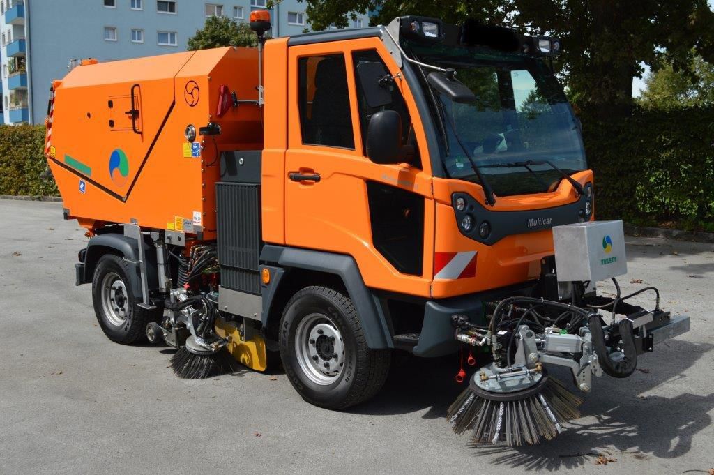 Vehicle-mount sweeper - MCK series - Gebrüder TRILETY GmbH - hydraulic ...
