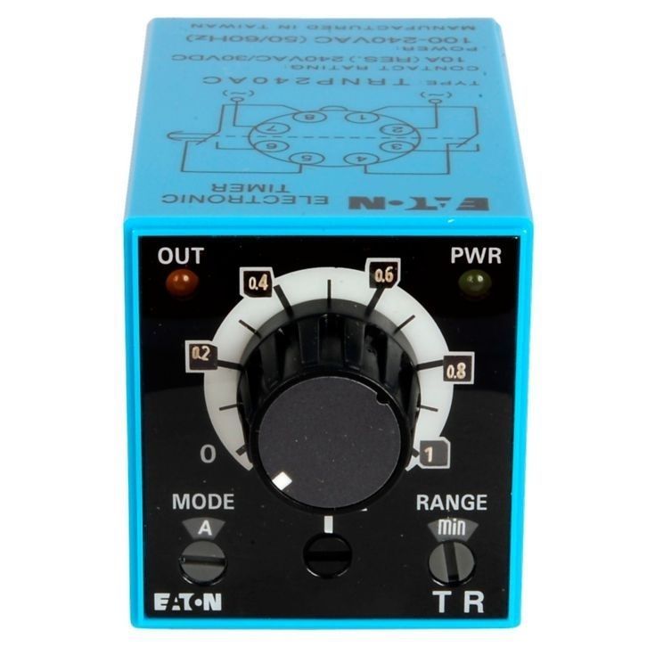 Multi-function time relay - TRNP12DC - Eaton - on delay / DIN rail ...