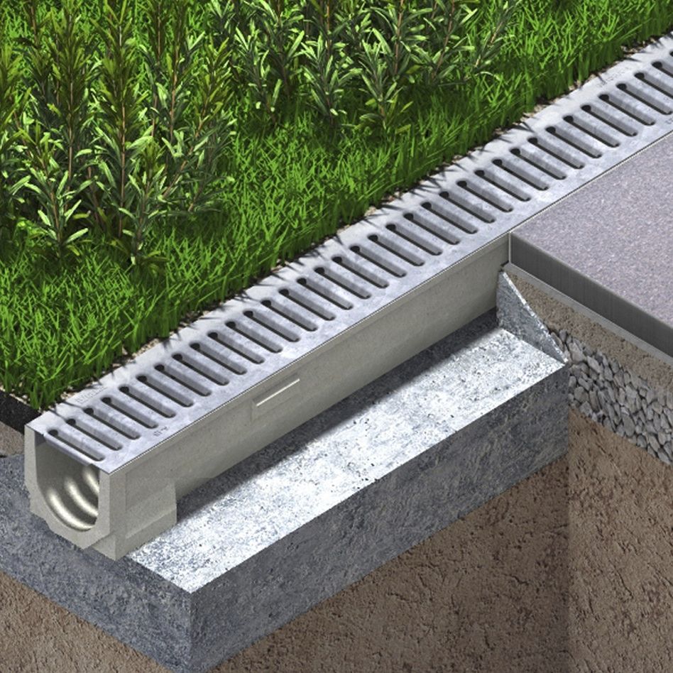 Stainless steel drainage channel - SELF series - ULMA Architectural ...