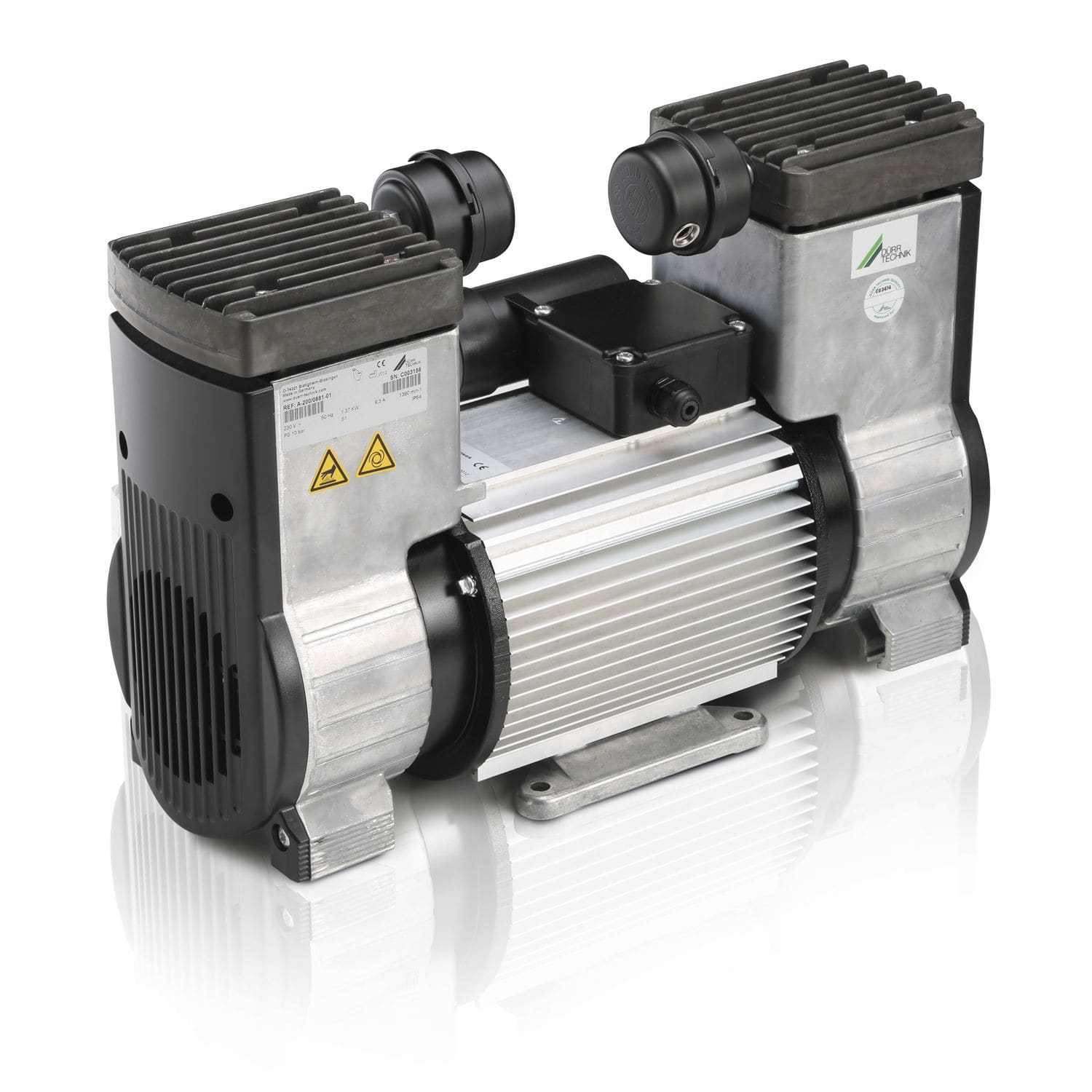 Piston compressor - KK70 - DÜRR TECHNIK - air / electrically-powered ...