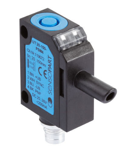 Diffuse reflective ultrasonic sensor - UT 20-S150 - SensoPart ...