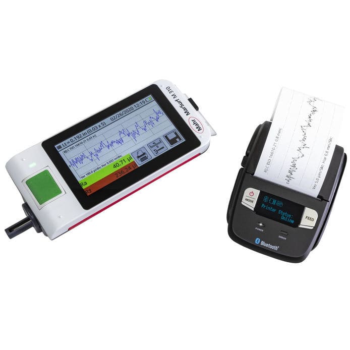 Surface roughness tester - MarSurf M 310 - MAHR - portable / with built ...