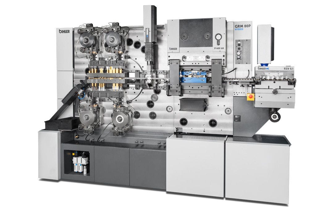 Stamped part forming machine - GRM 80P hybrid - Otto Bihler ...