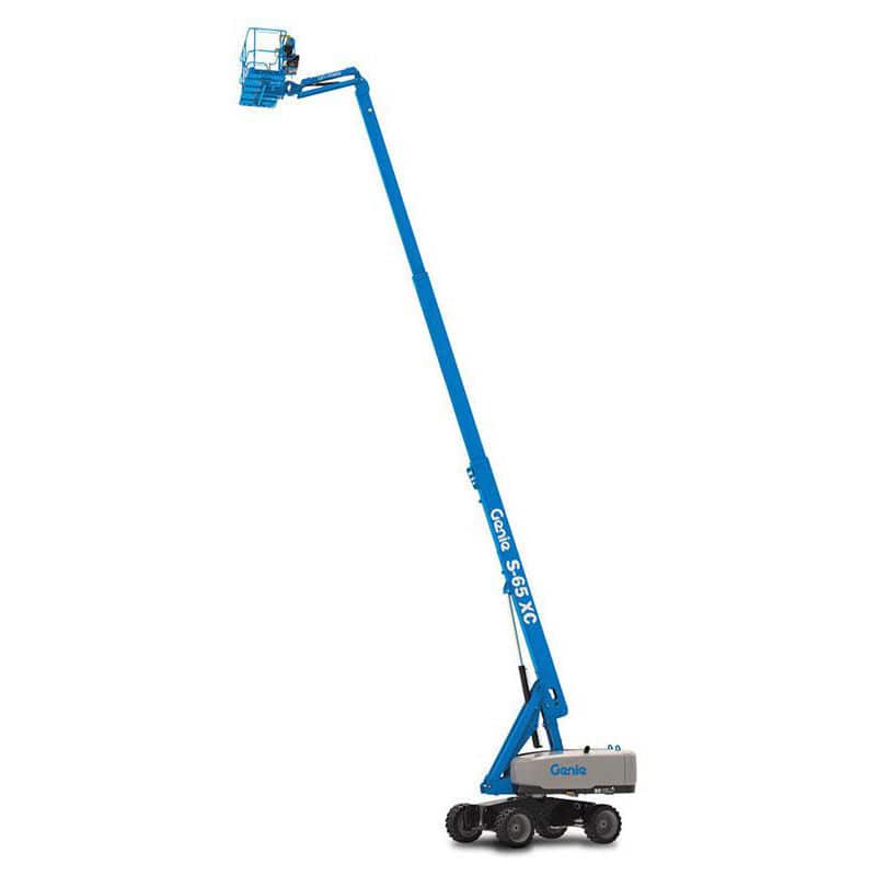 Track telescopic boom lift - S-65 series - Genie - diesel / for ...
