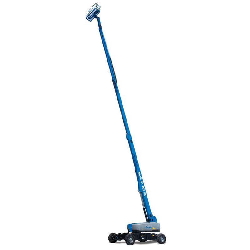 Mobile telescopic boom lift - SX-105 XC - Genie - for construction