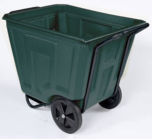Galvanised steel waste container - 76460 - Akro Mils - for bulky waste ...