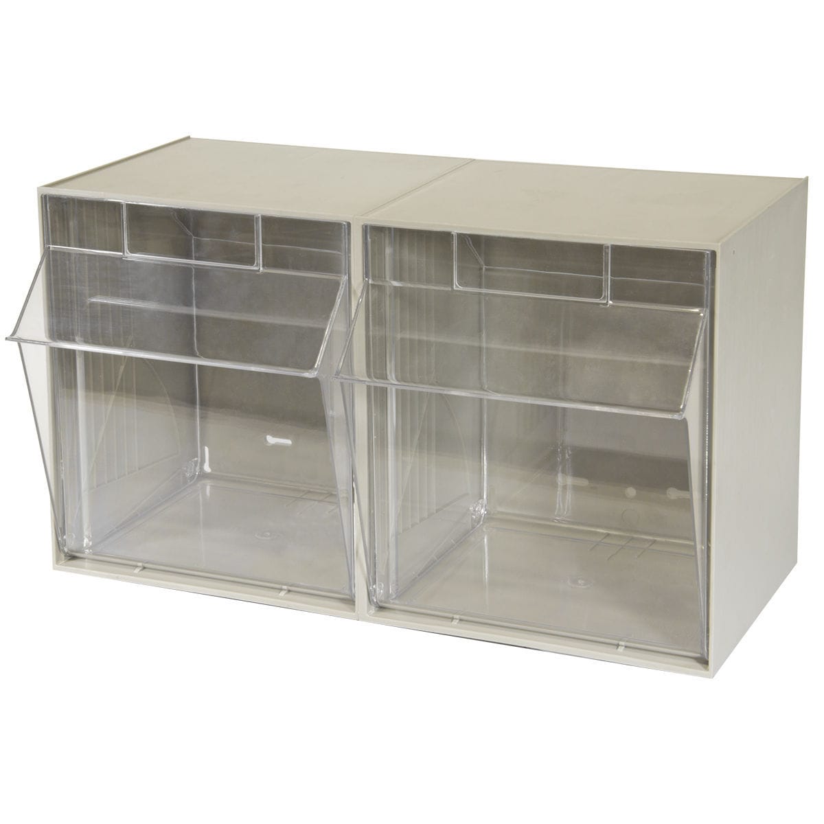 Metal crate - TiltView® series - Akro Mils - storage / tilting