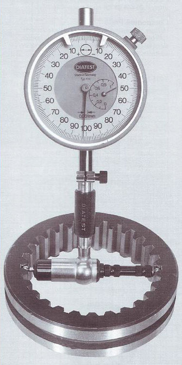 Internal gearing measuring instrument - DIATEST - manual