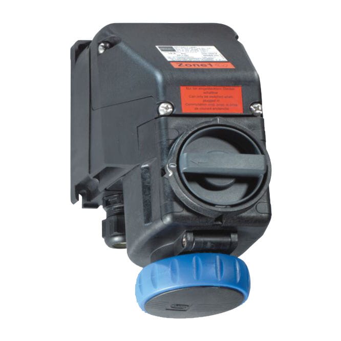 Wall-mounted electrical socket - 8570/11-306-S011 - R. STAHL AG - IP55 ...